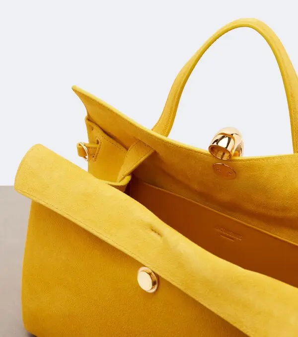 Jacquemus Valerie Suede Top-handle Bag