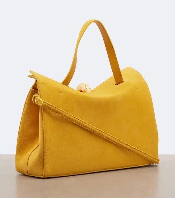 Jacquemus Valerie Suede Top-handle Bag