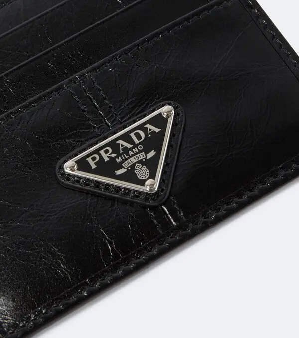 Prada Leather Card Holder