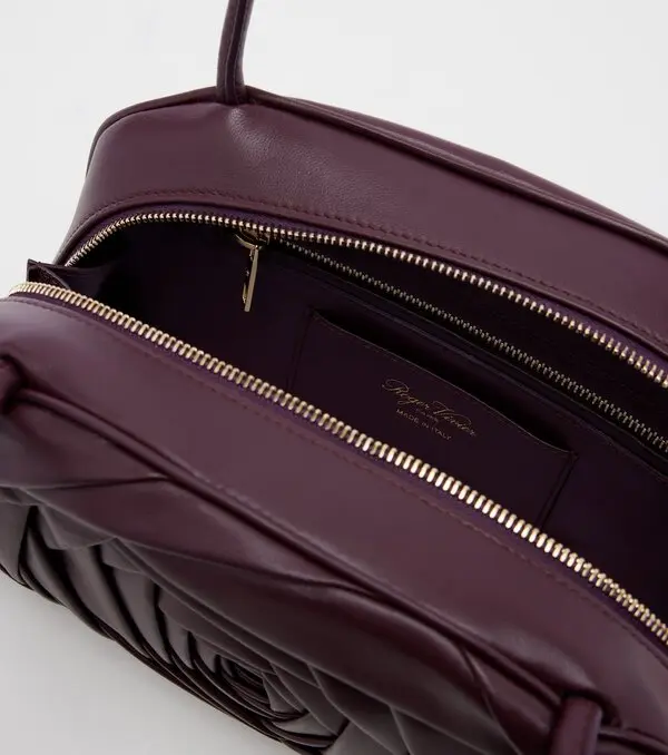 ROGER VIVIER Roseline Leather Shoulder Bag