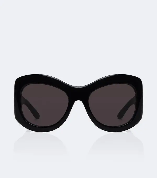 Gucci Double G Oversized Sunglasses - Black