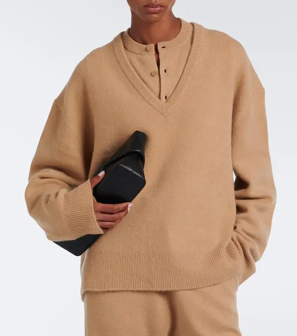 Extreme Cashmere N°457 Jack Oversized Cashmere-blend Sweater