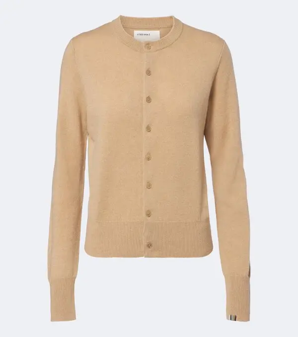 Extreme Cashmere N°300 Little 2 Cashmere Cardigan - Beige