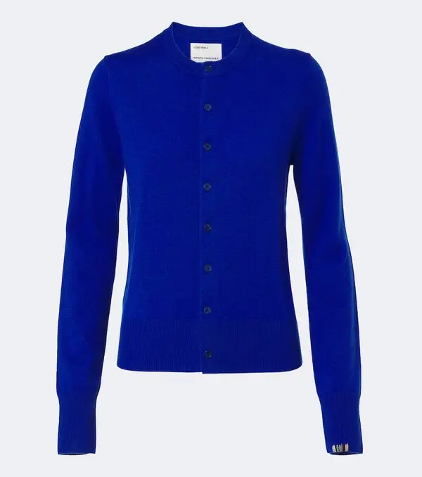 Extreme Cashmere N°300 Little Cashmere Cardigan - Blue