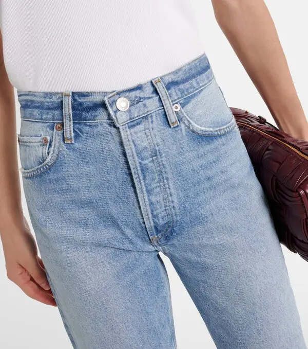 AGOLDE 90's Pinch Waist High-rise Straight Jeans