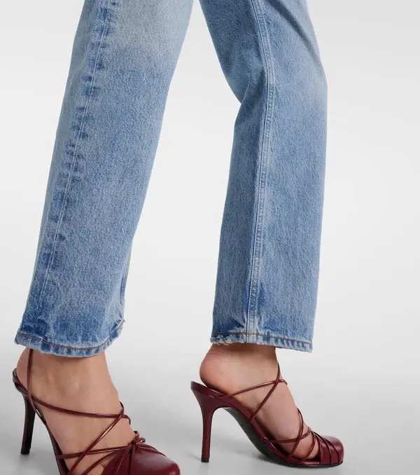 AGOLDE 90's Pinch Waist High-rise Straight Jeans
