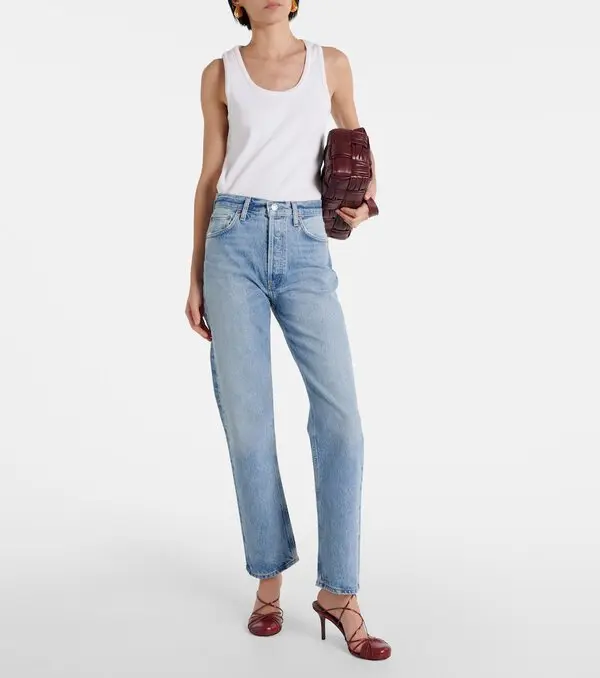 AGOLDE 90's Pinch Waist High-rise Straight Jeans