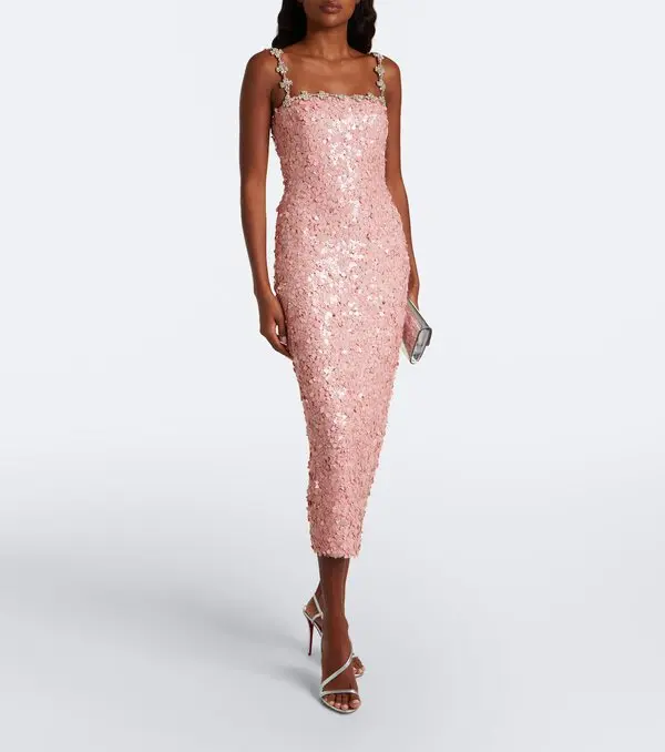 Rachel Gilbert Karter Embellished Bustier Dress
