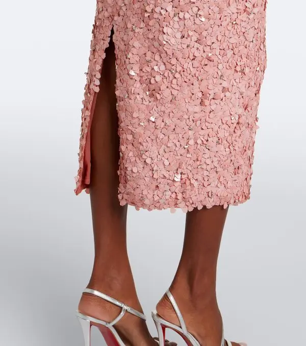 Rachel Gilbert Karter Embellished Bustier Dress