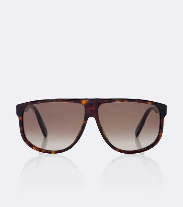 Dior Flat-top Sunglasses - Brown