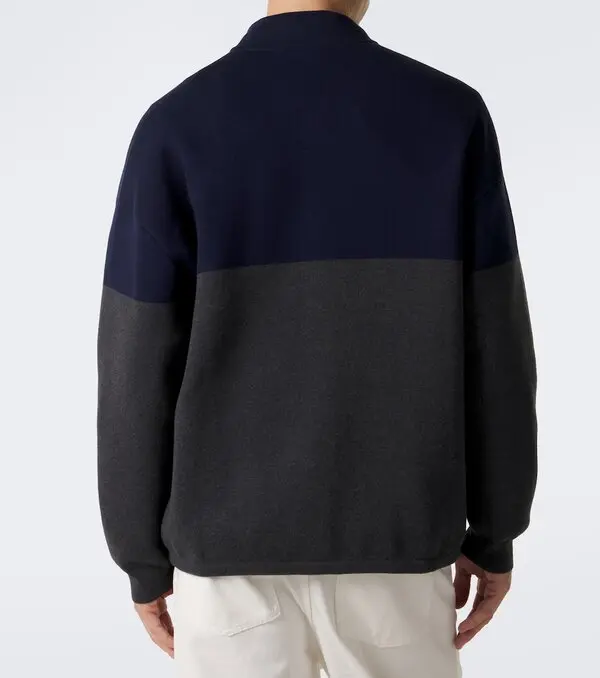 Loewe Anagram Cotton-blend Zip-up Cardigan