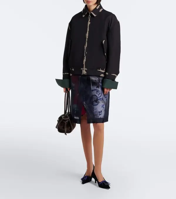Prada Semi-sheer Coat