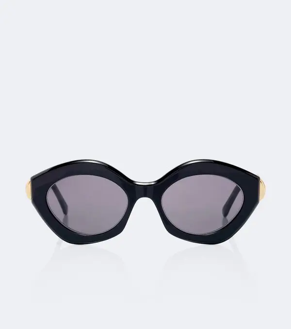 Loewe Coil Cat-eye Sunglasses - Black
