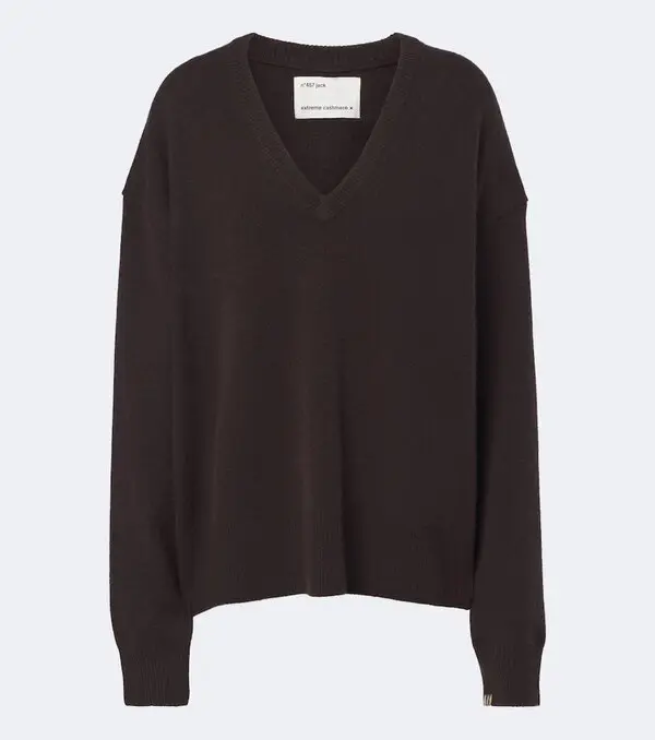 Extreme Cashmere N°457 Jack Cashmere-blend Sweater - Brown
