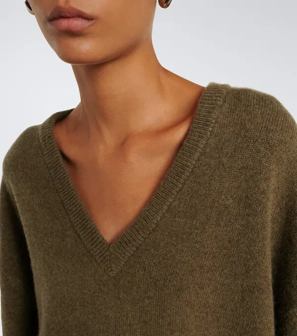 Extreme Cashmere N°457 Jack Cashmere-blend Sweater - Green