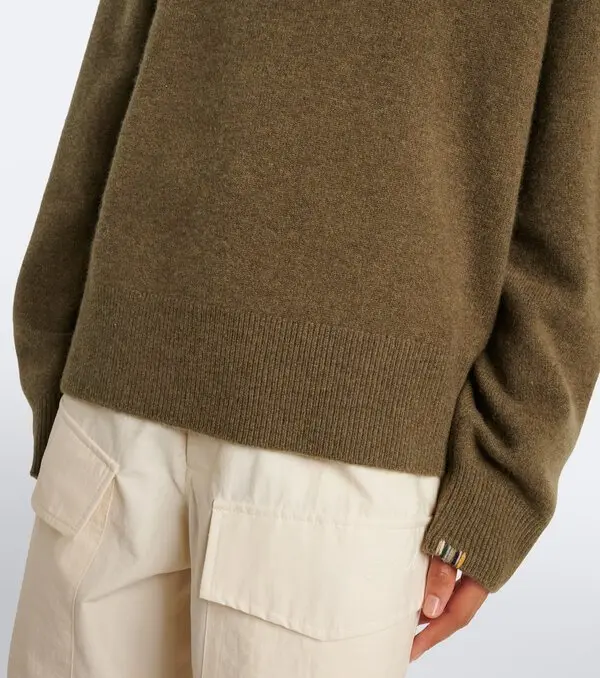 Extreme Cashmere N°457 Jack Cashmere-blend Sweater - Green