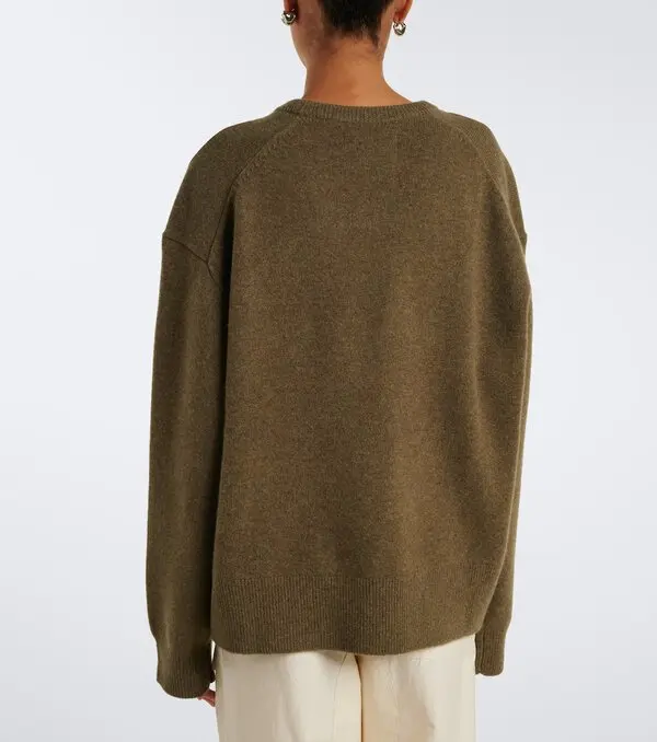 Extreme Cashmere N°457 Jack Cashmere-blend Sweater - Green