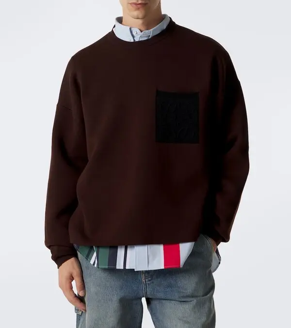 Loewe Anagram Cotton-blend Sweater