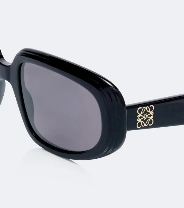 Loewe Mini Anagram Steps Rectangular Sunglasses