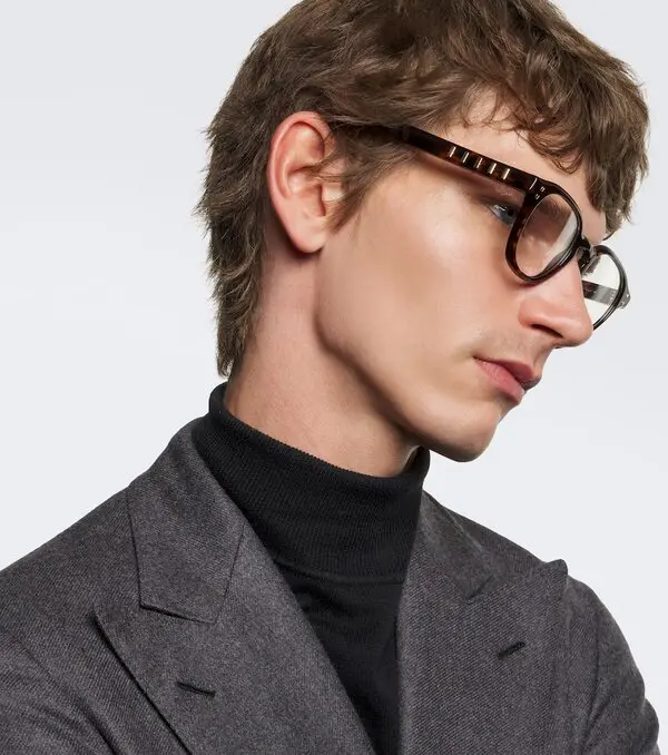 Fendi Five Sisters Square Eyeglasses