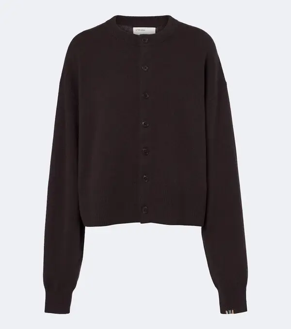 Extreme Cashmere N°170 Chou Cashmere-blend Cardigan - Brown