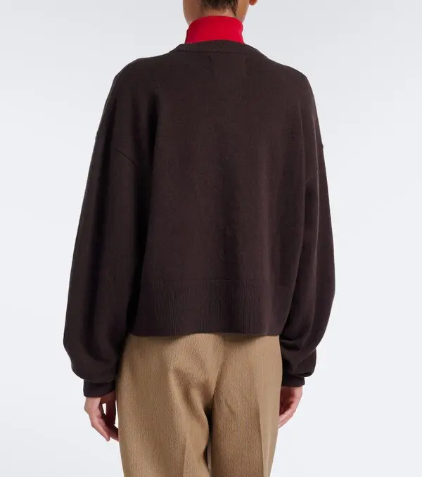 Extreme Cashmere N°170 Chou Cashmere-blend Cardigan - Brown