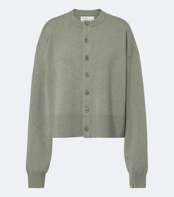 Extreme Cashmere N°170 Chou Cashmere-blend Cardigan - Green