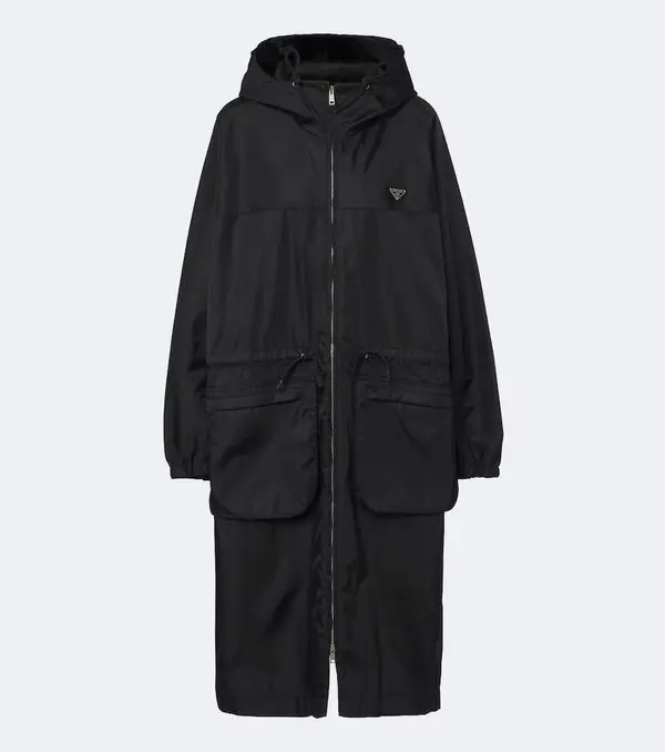 Prada Re-nylon Parka - Black