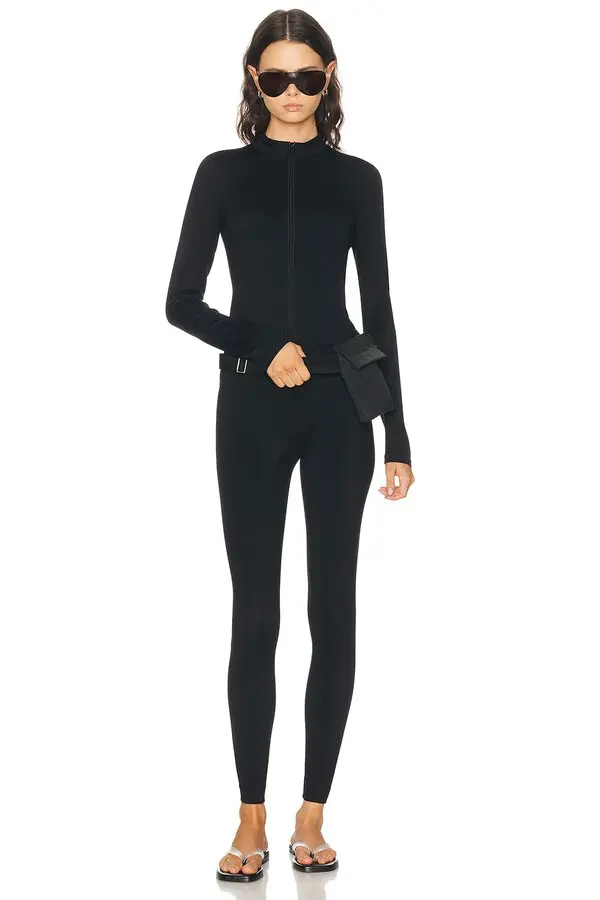SET ACTIVE Sportbody Sporty Warm Up Jacket - Onyx