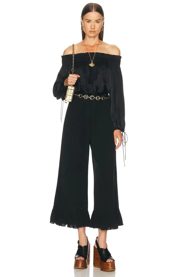 Chloé Off The Shoulder Blouse