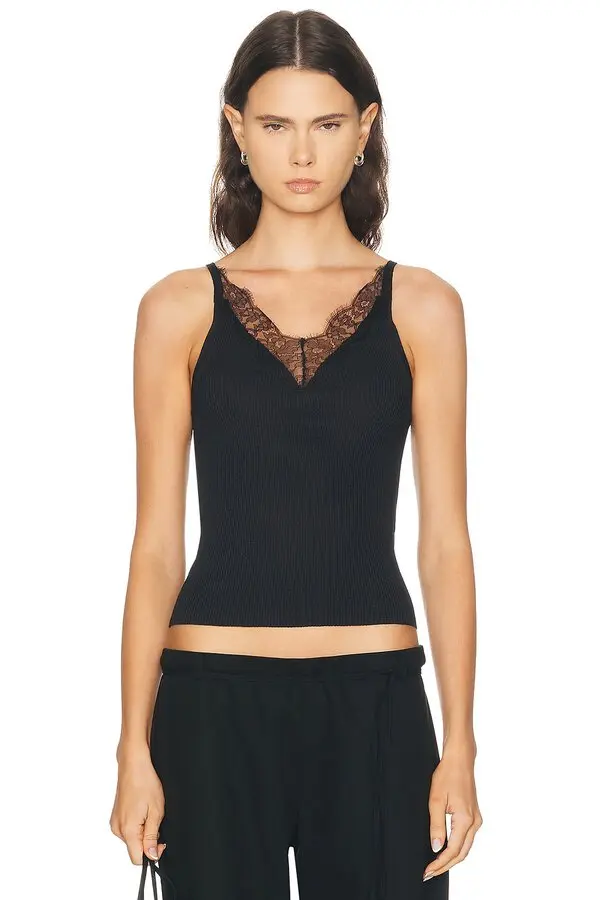 NILI LOTAN Aronia Sweater Tank Top