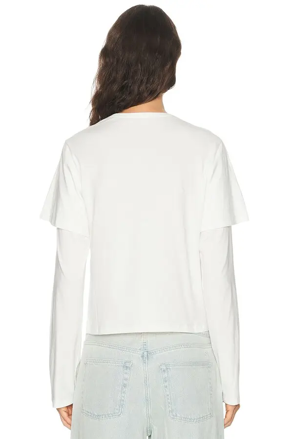 Still Here 2tee" Layered T-shirt