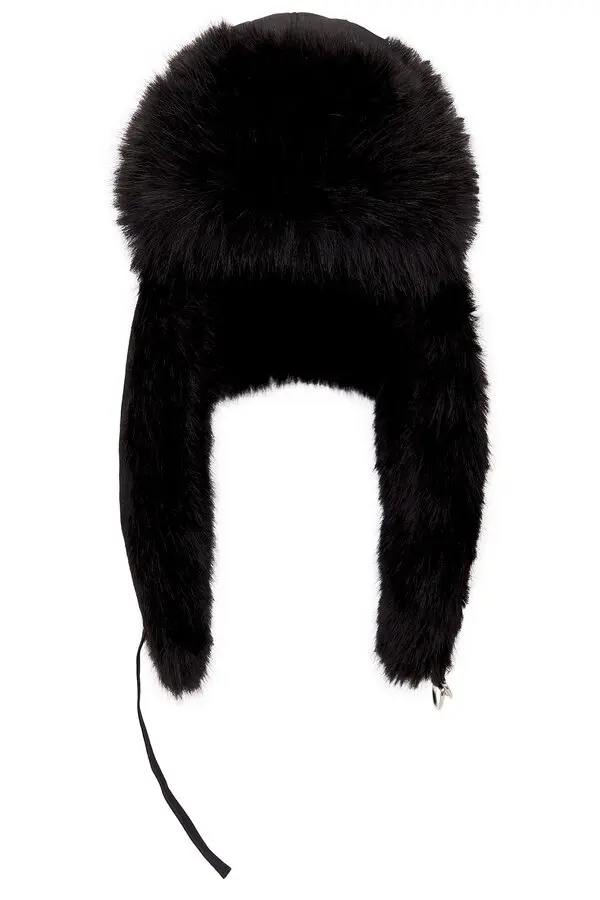 BY MALENE BIRGER Aviator Trapper Hat - Black