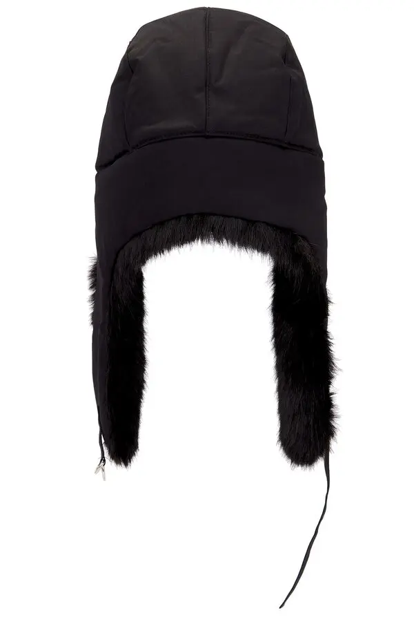BY MALENE BIRGER Aviator Trapper Hat - Black
