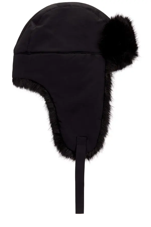 BY MALENE BIRGER Aviator Trapper Hat - Black