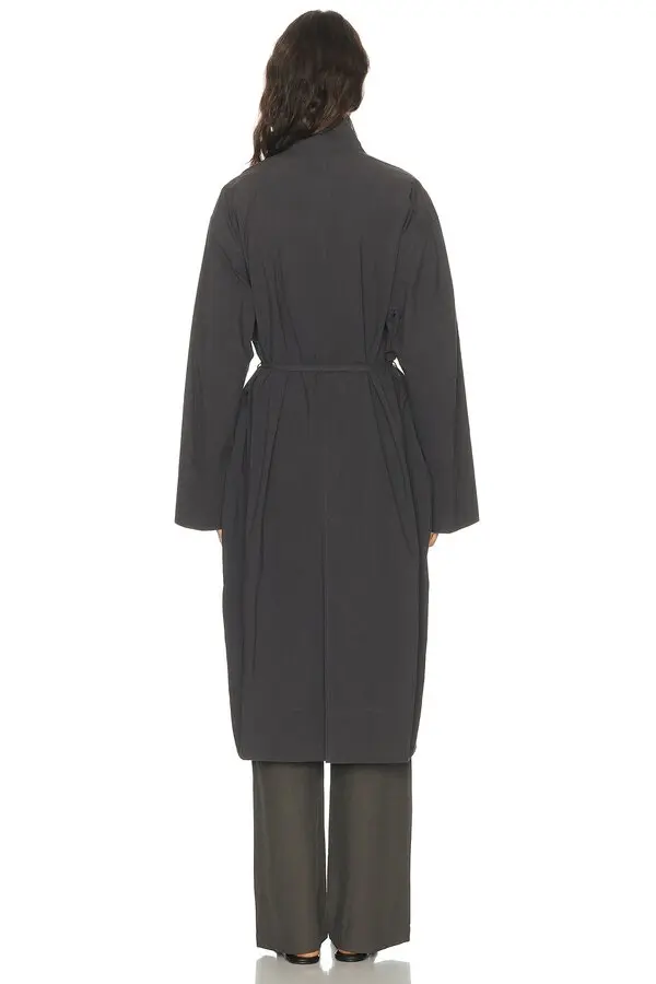 ST. AGNI Technical Cotton Cocoon Coat