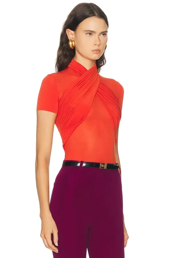 Françoise Odessa Short Sleeve Top