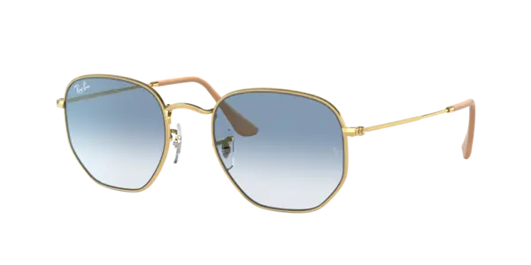 Ray-ban Sunglass Hexagonal - Light Blue Gradient