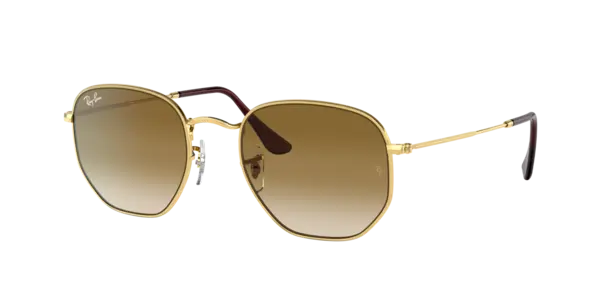 Ray-ban Sunglass Hexagonal - Light Brown Gradient