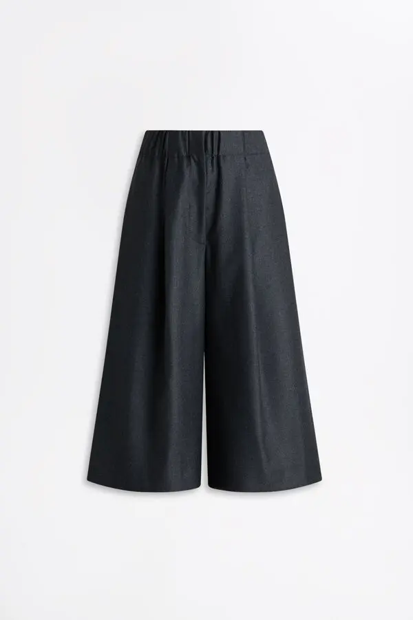 Scanlan Theodore Flannel Culotte - Pepper