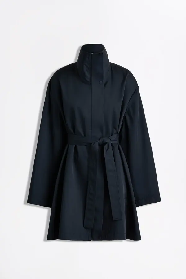 Scanlan Theodore Tech Funnel Neck Parka - Navy