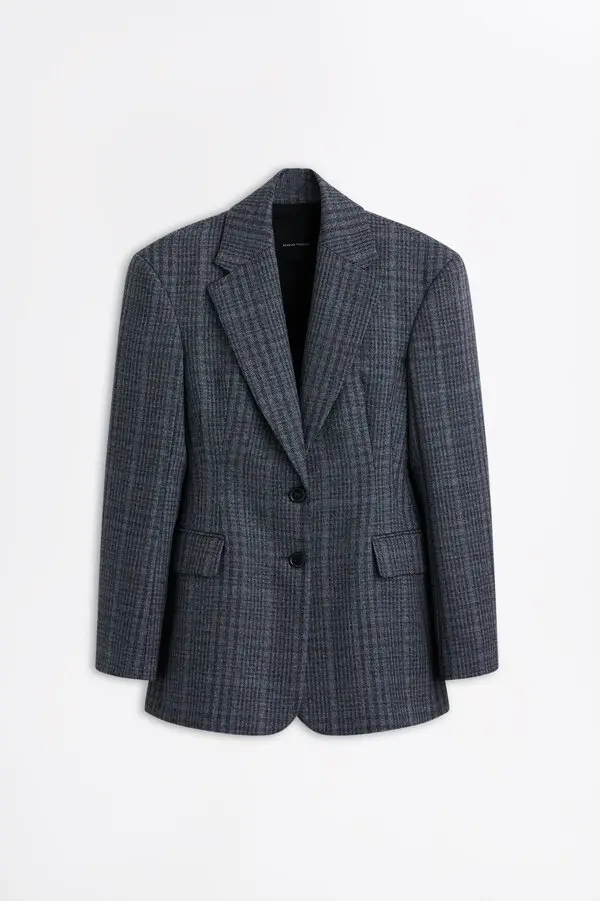 Scanlan Theodore Italian Plaid Tailored Jacket