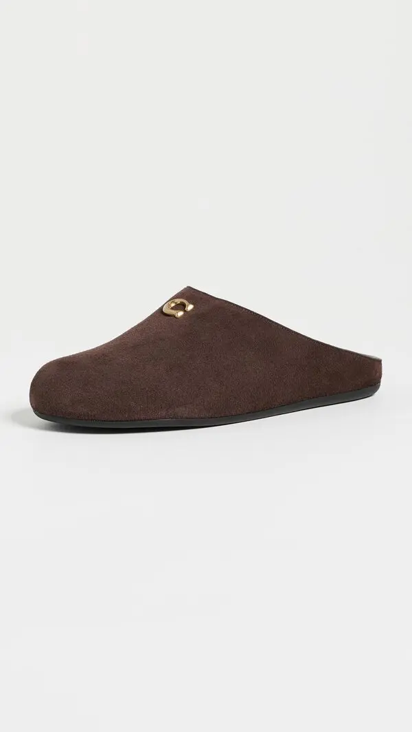 COACH Sculpted C Soft Mules