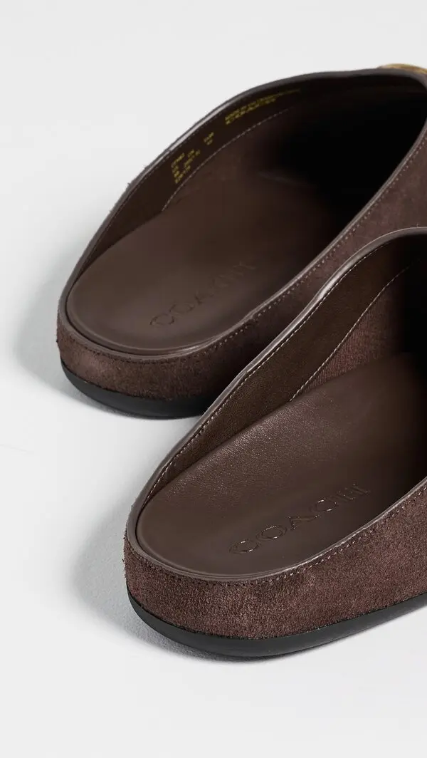 COACH Sculpted C Soft Mules