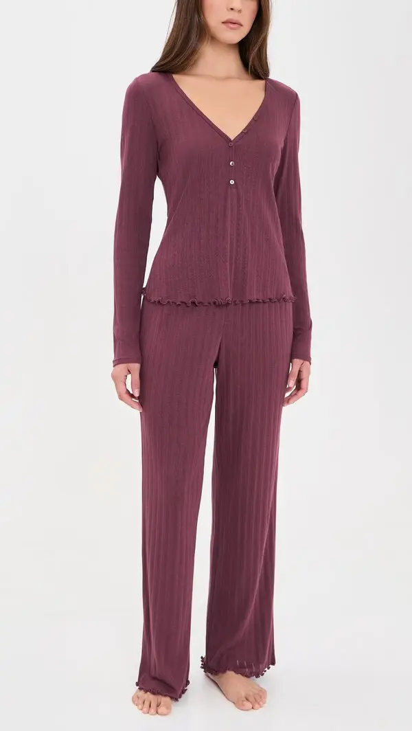 Eberjey Pointelle Pants