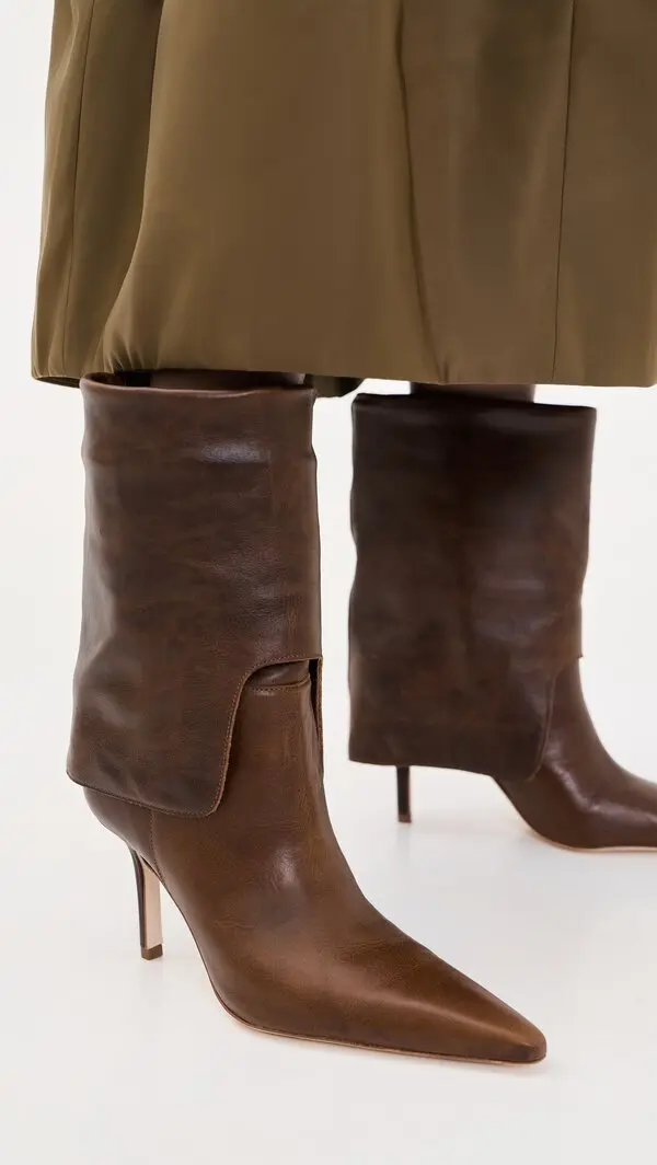 Cinq À Sept Anita Fold Over Ankle Booties
