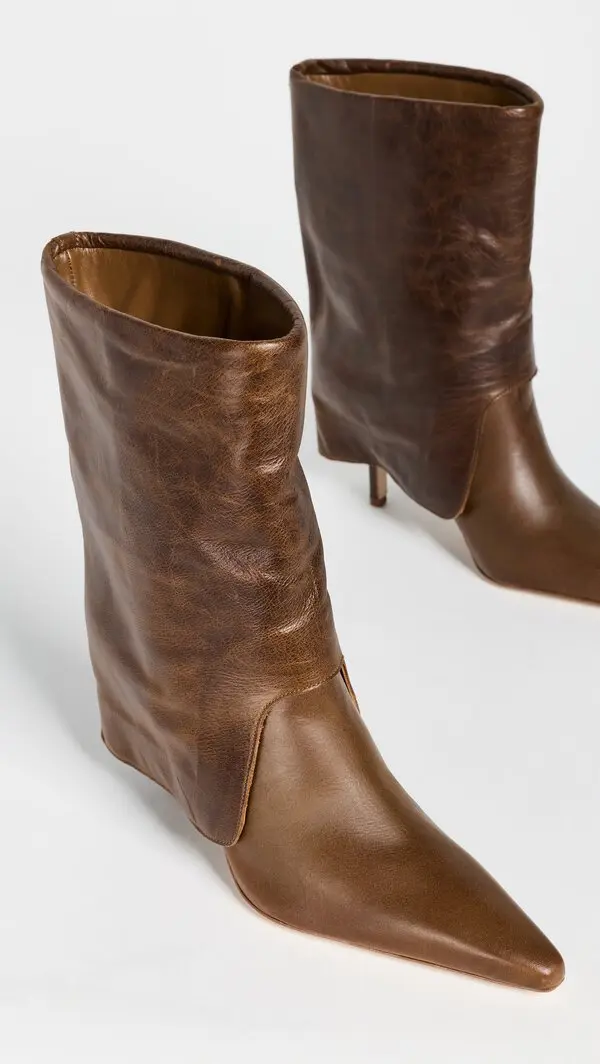 Cinq À Sept Anita Fold Over Ankle Booties
