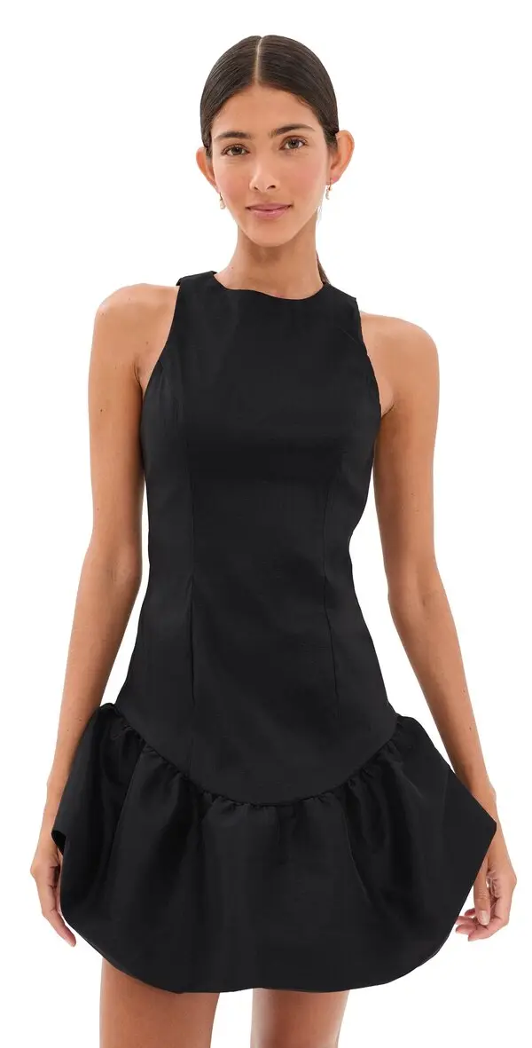 KIKA VARGAS Birgit Dress - Black