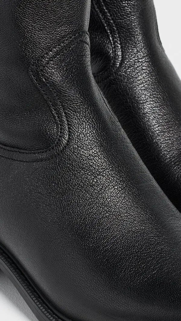 COACH Sculpted C Pointed Toe Booties