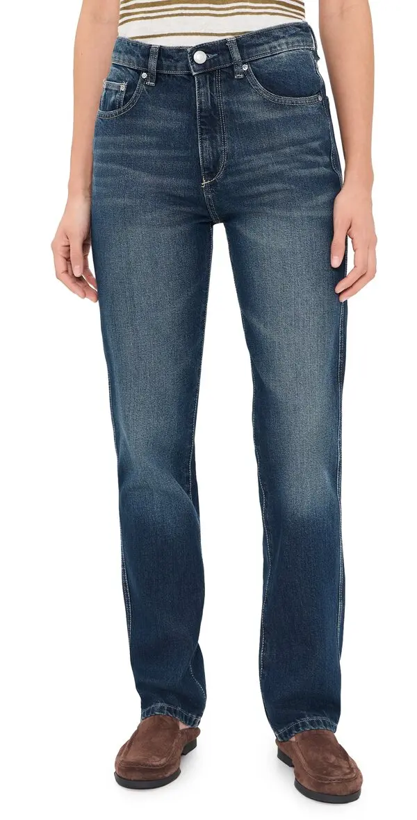 DL1961 Cate Slim Leg High Rise Jeans - December